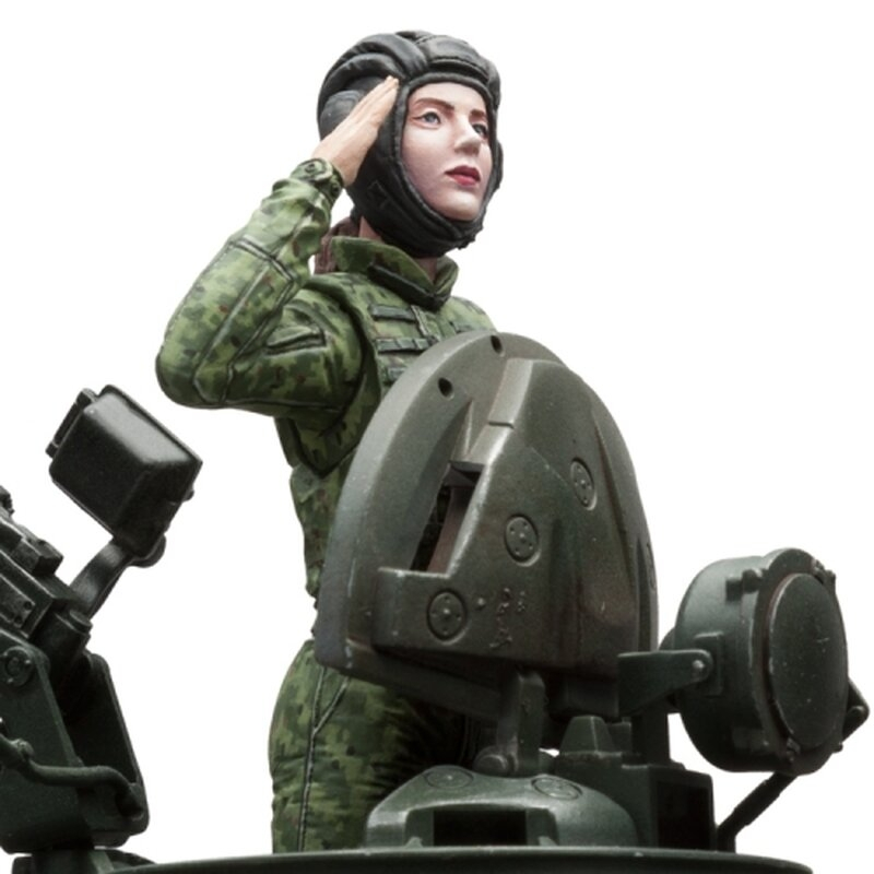 1/16 stavebnice figurky ruské velitelky tanku | RCprofi.cz